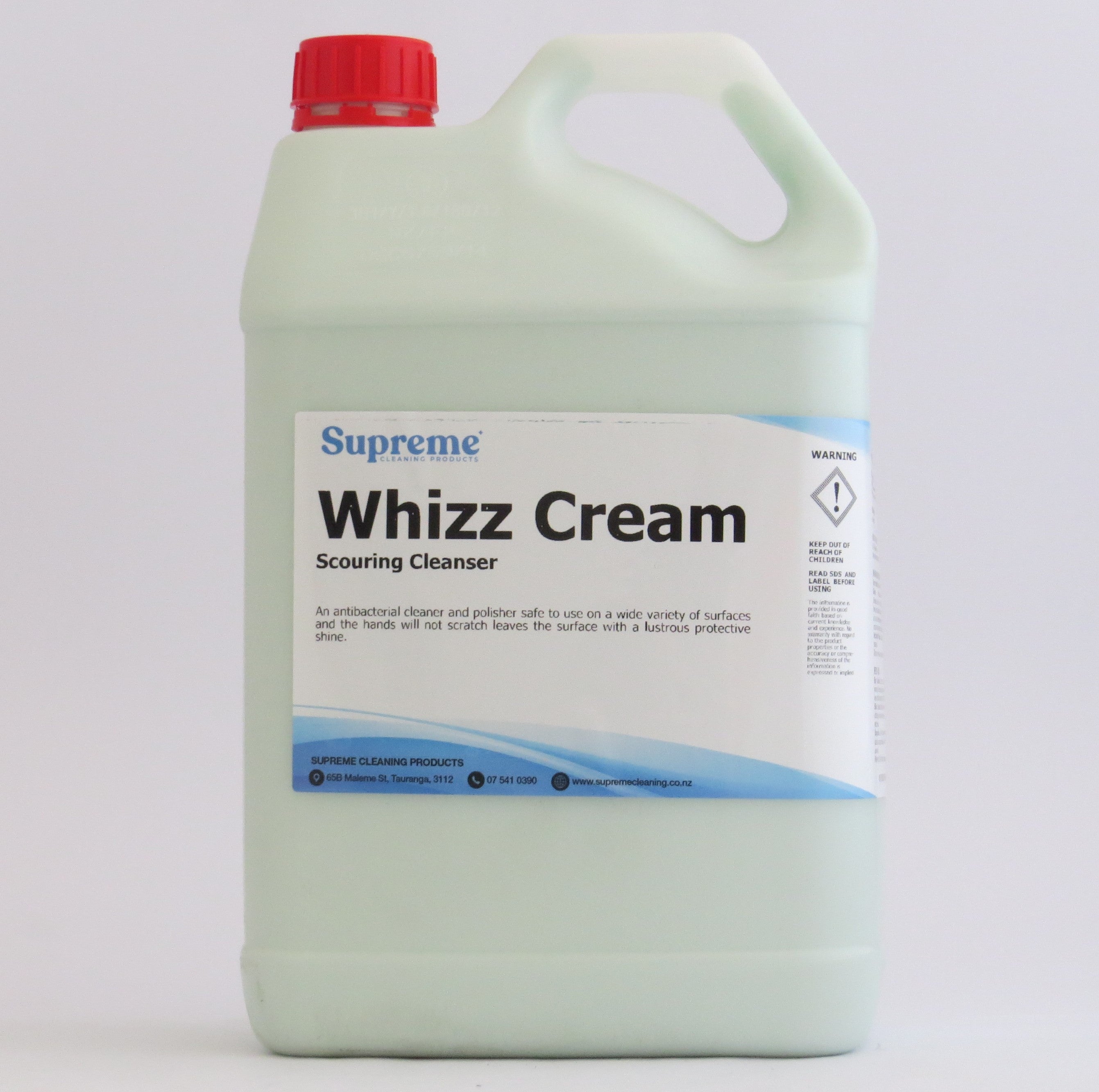 Whizz Cream Scouring Cleanser - 5L – Bay Safety and Supplies